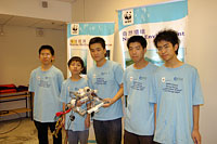 Underwater robot challenge winners tested underwater robots at Hoi Ha ...