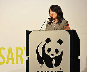 Mikako Awano, WWF delegate to UN Convention on Biological Diversity ...